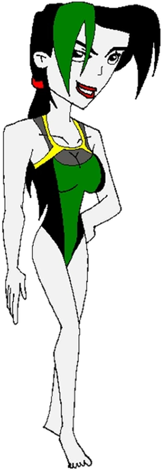 Emily in Her Swimsuit by SUP-FAN | The Parody Wiki | Fandom