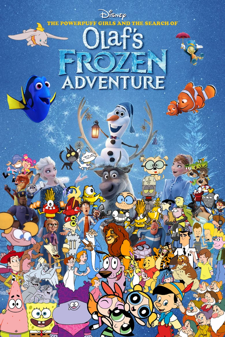 The Powerpuff Girls and the Search for Olaf's Frozen Adventure | The ...