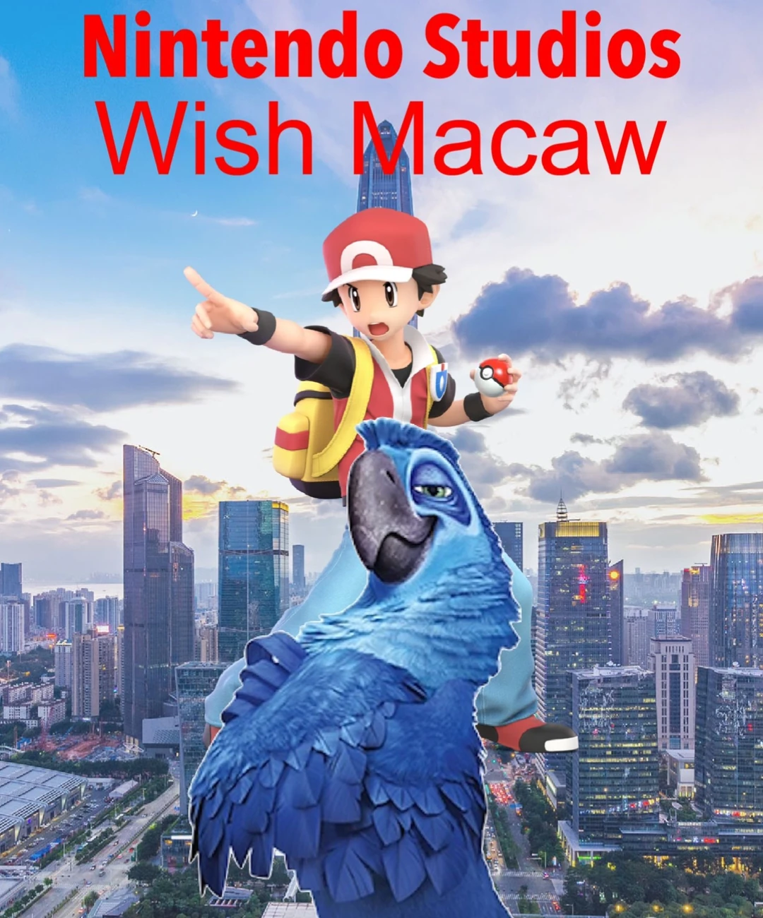 Wish Macaw (Wish Dragon) (2021) | The Parody Wiki | Fandom