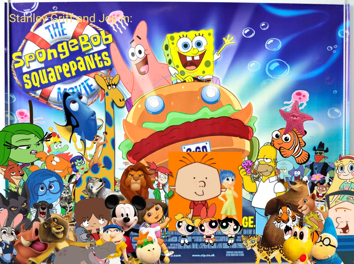 Stanley Griff and Joy Meets The SpongeBob SquarePants Movie | The ...