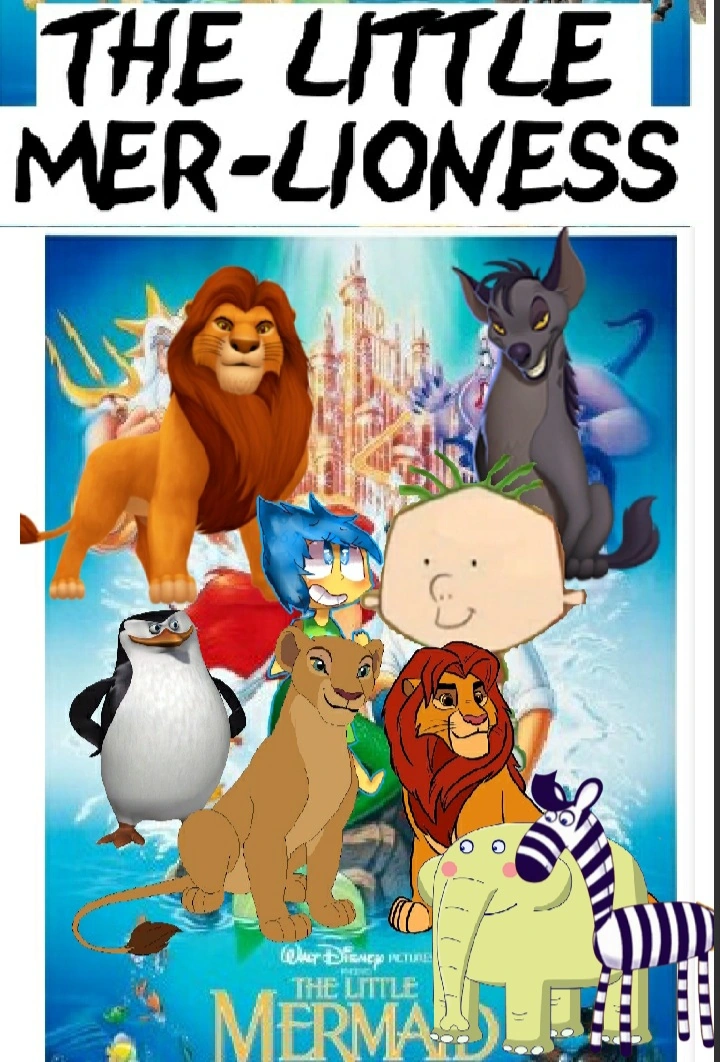 The Little Mer-Lioness (GavenLovesAnimals Style) | The Parody Wiki | Fandom