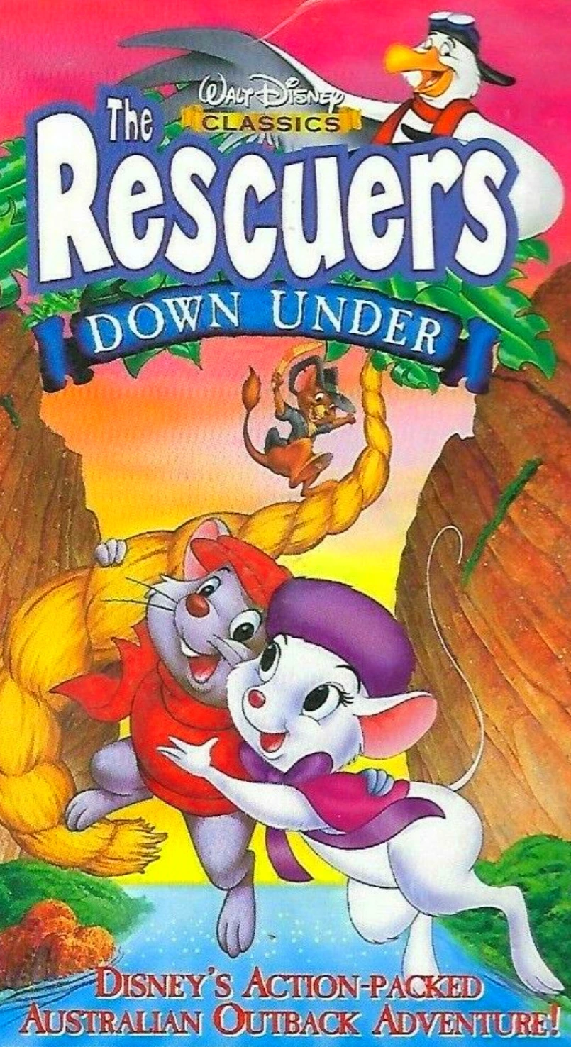 The Rescuers Vhs 1999