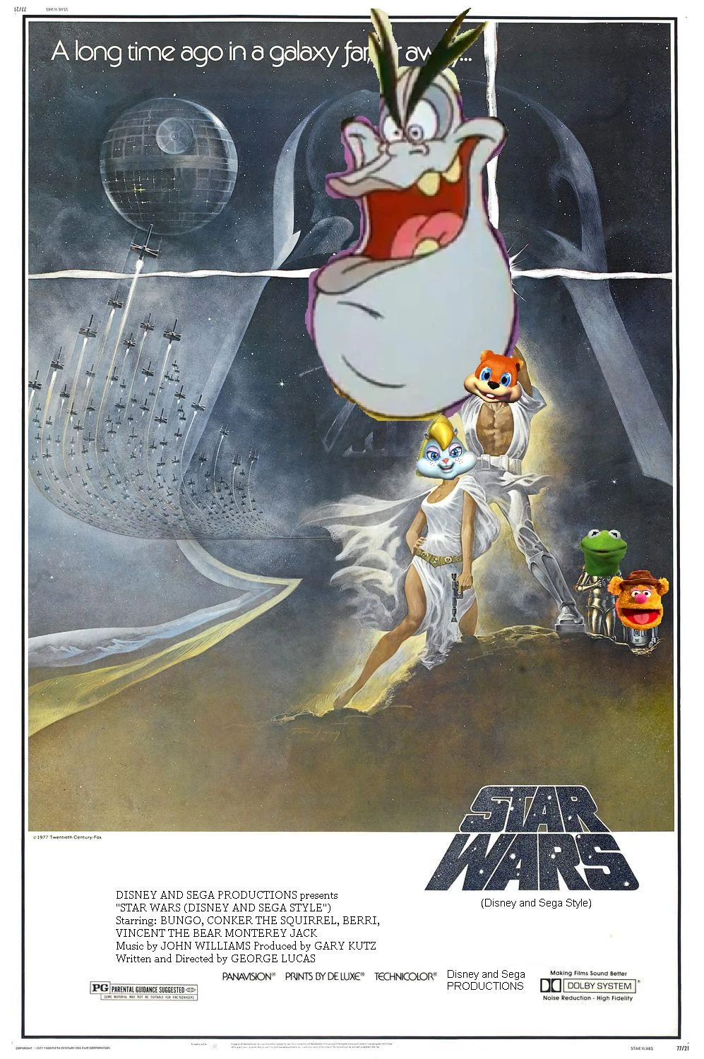 Star Wars Episode 4: A New Hope (Disney and Sega Style) | The Parody ...