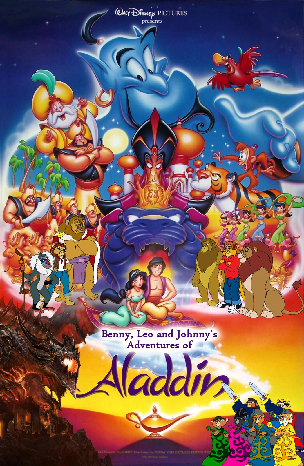 Benny, Leo and Johnny's Adventures of Aladdin | The Parody Wiki | Fandom