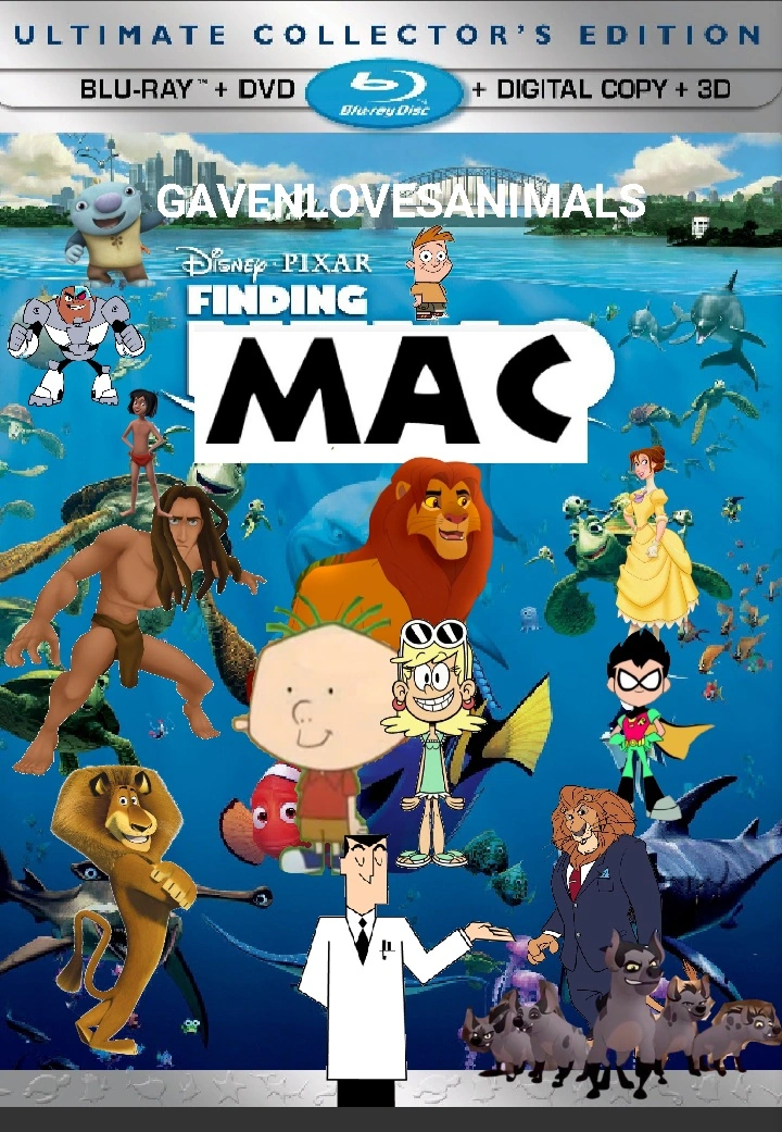 Finding Mac (GavenLovesAnimals Style) | The Parody Wiki | Fandom