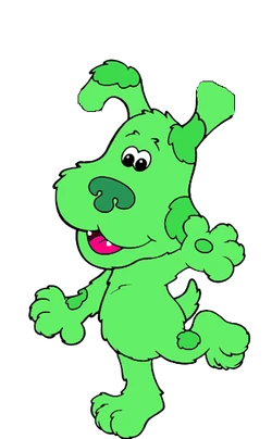 blues clues how to draw green puppy