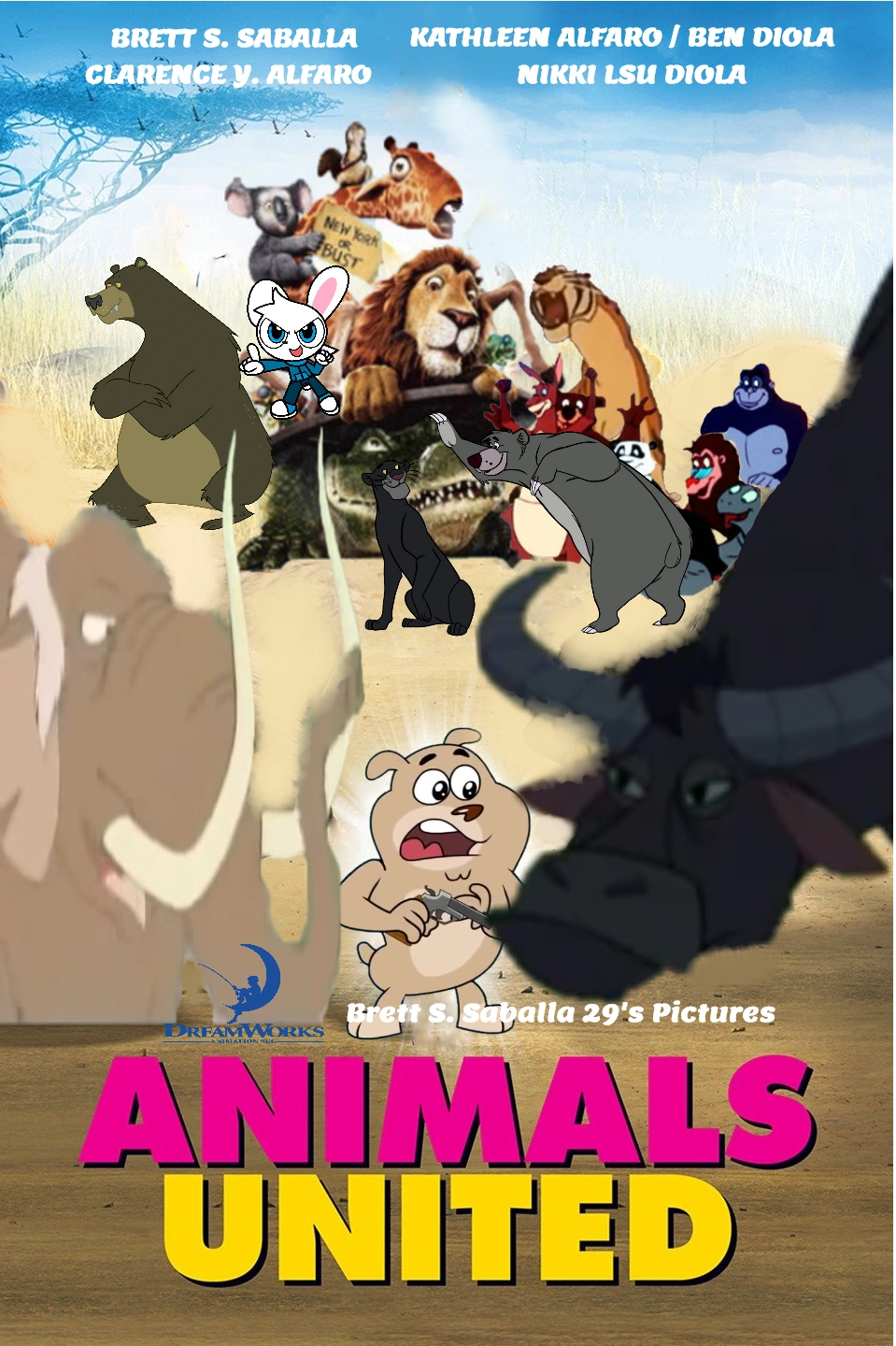Animals United (Brett S. Saballa's 29's Pictures) (2010) | The Parody ...