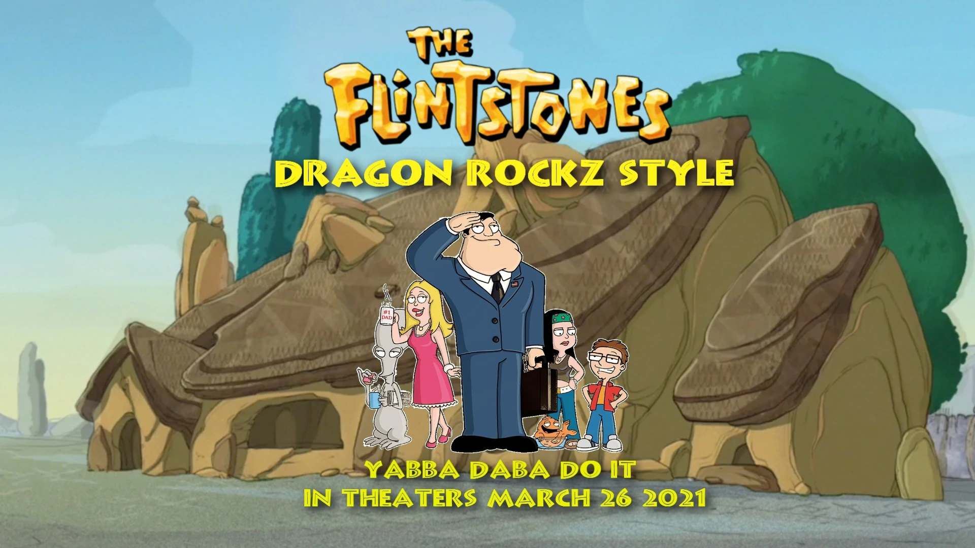 The Flintstones 1994 (Dragon Rockz Style) | The Parody Wiki | Fandom