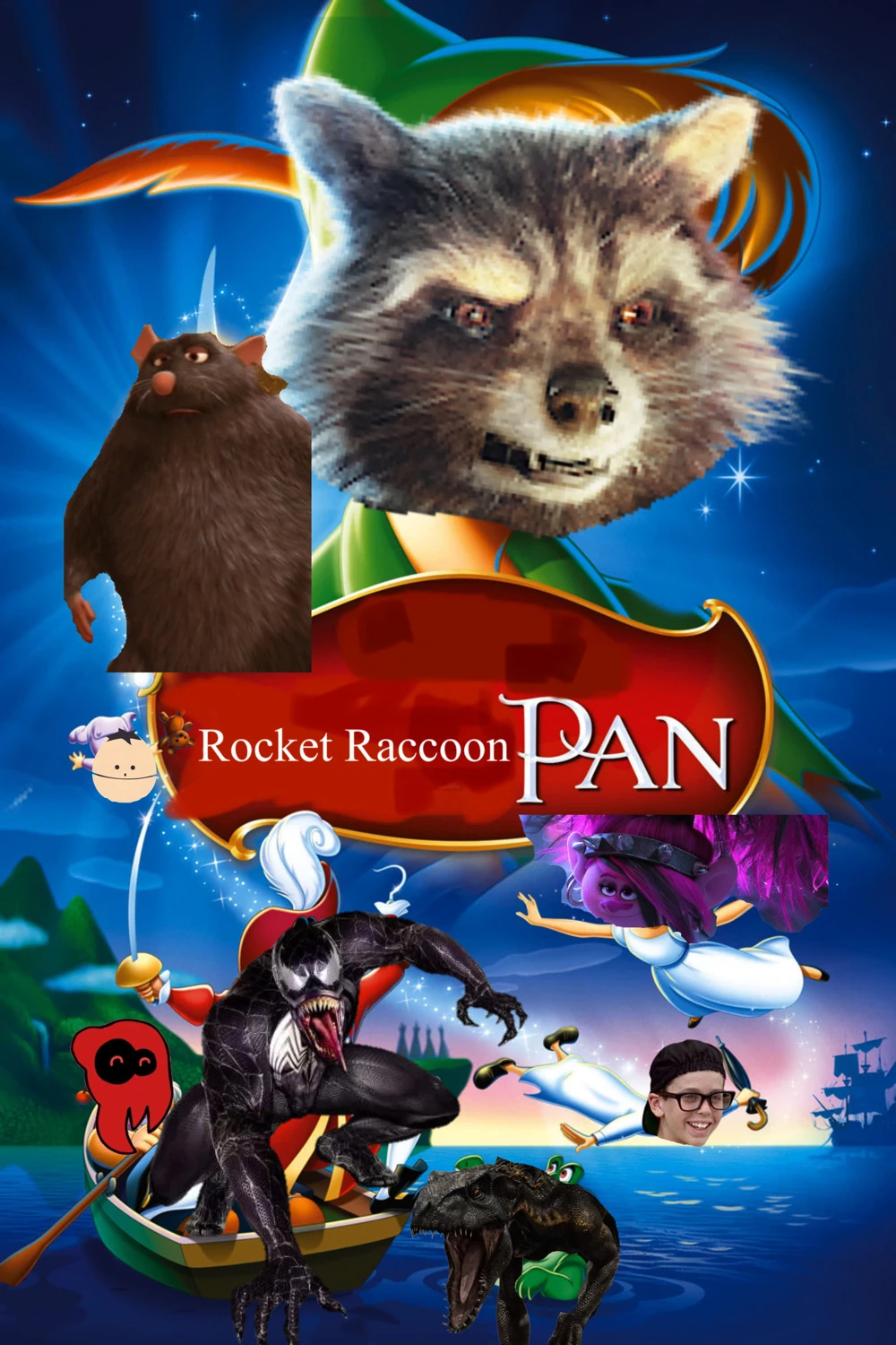 Rocket Raccoon Pan | The Parody Wiki | Fandom