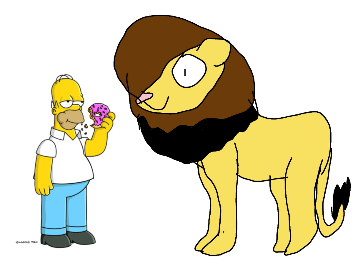 Homer and Springfield City Zoo Animals | The Parody Wiki | Fandom