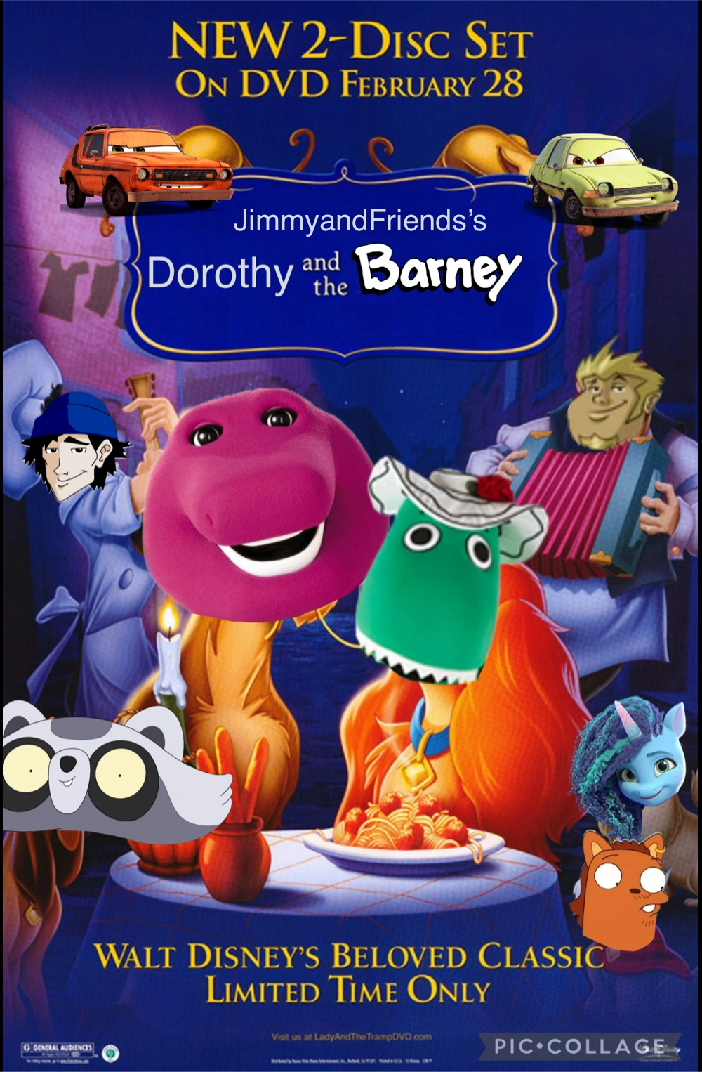 Dorothy and the Barney | The Parody Wiki | Fandom
