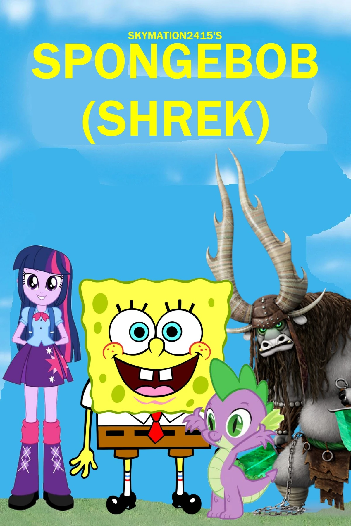 SpongeBob (Shrek) (Skymation2415 Productions) | The Parody Wiki | Fandom