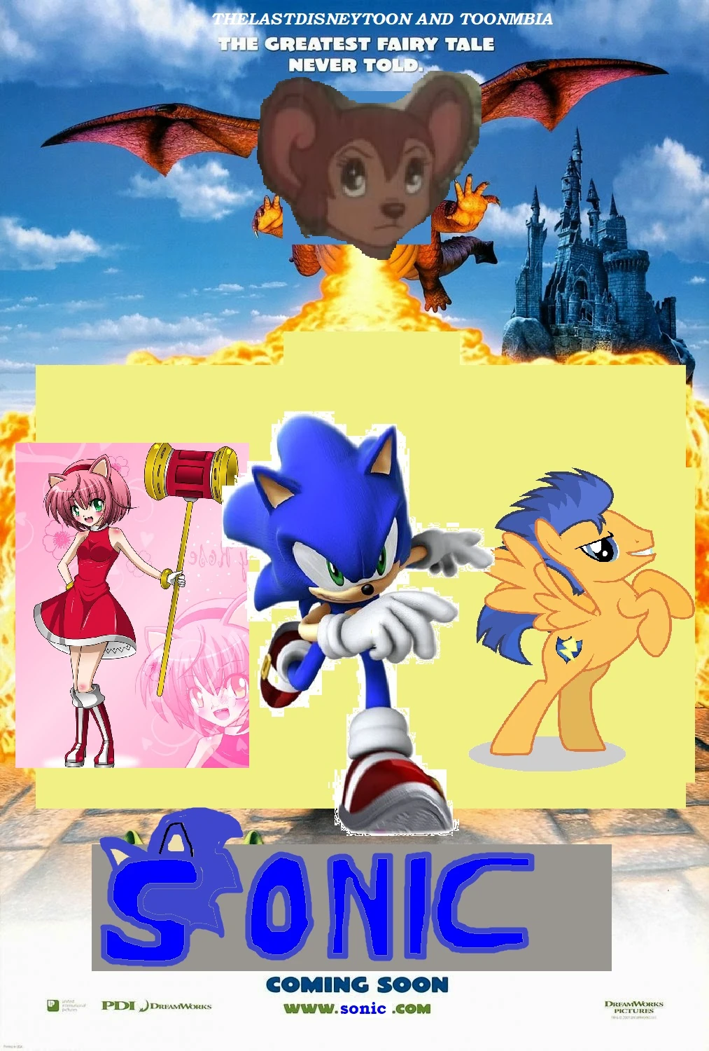 Sonic (Shrek) (TheLastDisneyToon and Toonmbia's Style) | The Parody ...