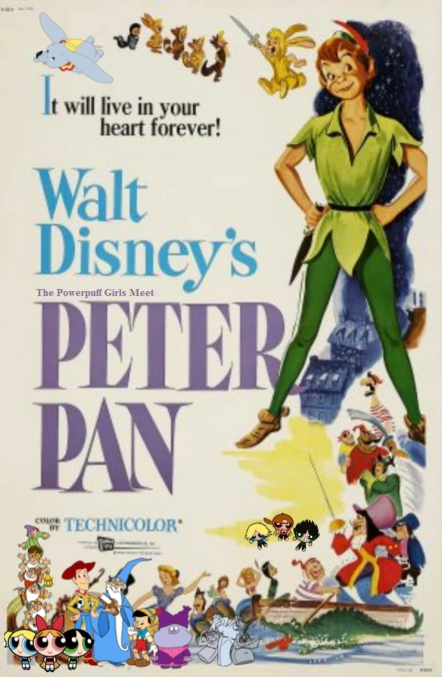 The Powerpuff Girls Meet Peter Pan | The Parody Wiki | Fandom