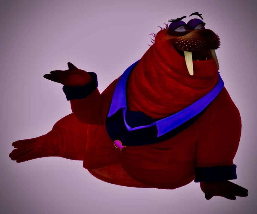 Flynn the Dark Orange Walrus (Colorful Farm Animals) | The Parody Wiki ...