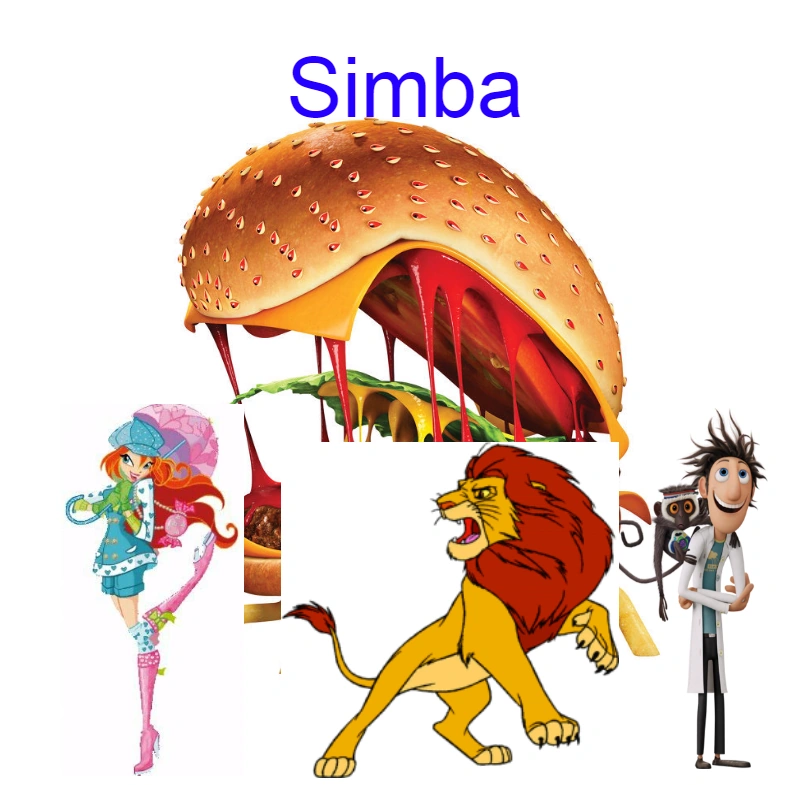 Simba (Shrek) (Cartoon style) | The Parody Wiki | Fandom