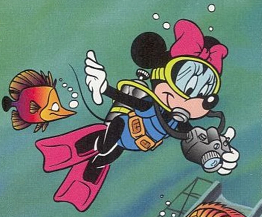 Minnie Mouse Scuba Diving | The Parody Wiki | Fandom