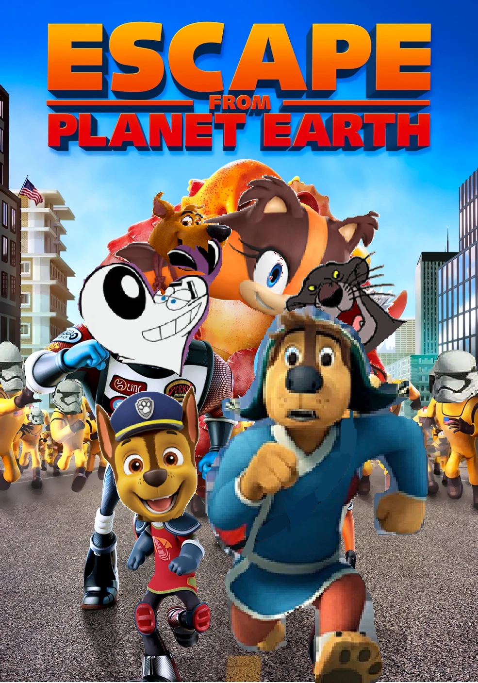 escape from planet earth coloring pages