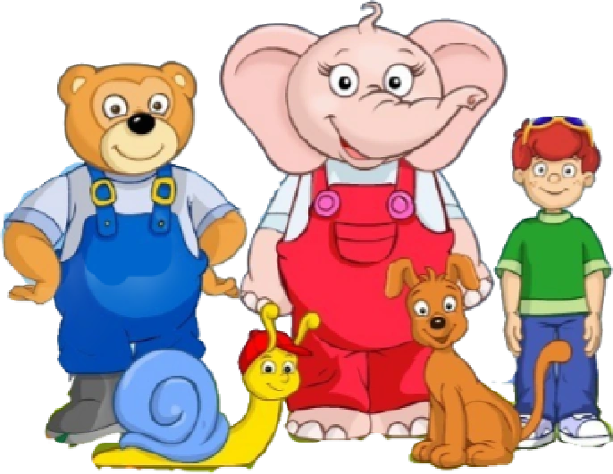 Comfy, Feely, Buddy, Jumpy, and Snaily | The Parody Wiki | Fandom