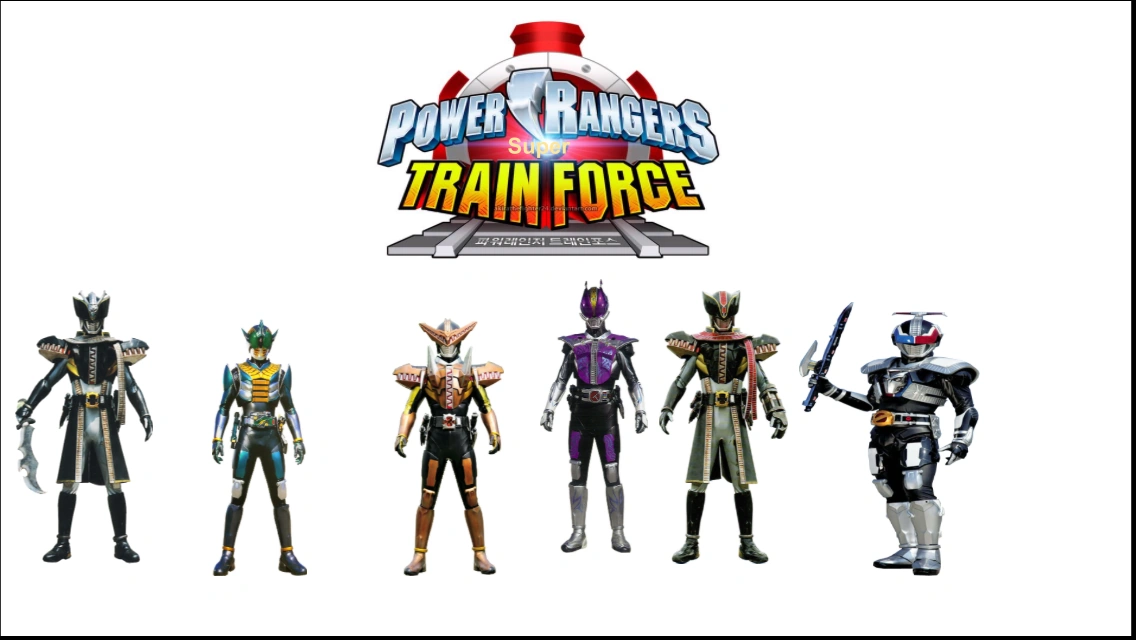Power Rangers Super Train Force | The Parody Wiki | Fandom