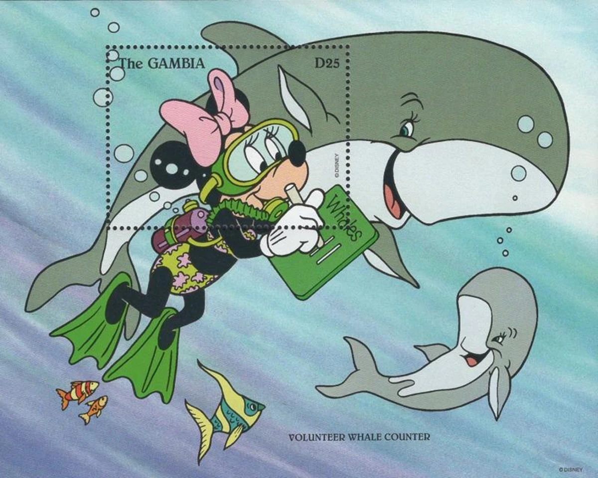 Minnie Mouse Scuba Diving with Dwarf Sperm Whales | The Parody Wiki ...