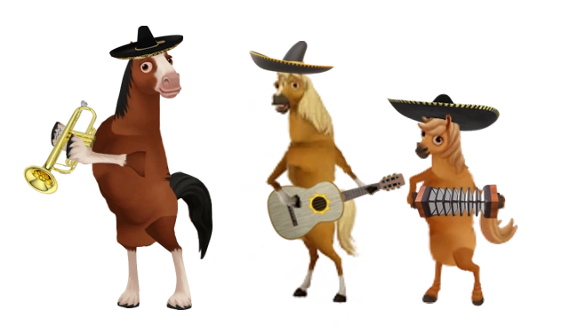 Mariachi Horses | The Parody Wiki | Fandom