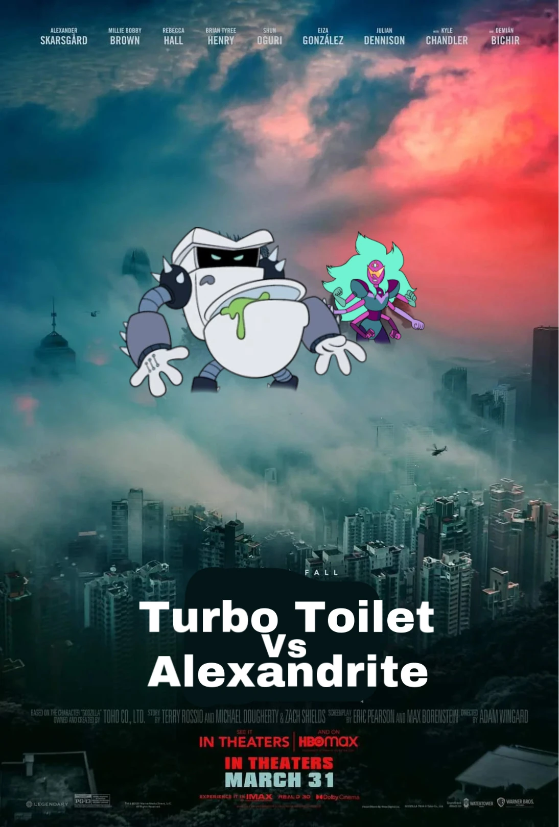 Turbo Toilet vs Alexandrite | The Parody Wiki | Fandom