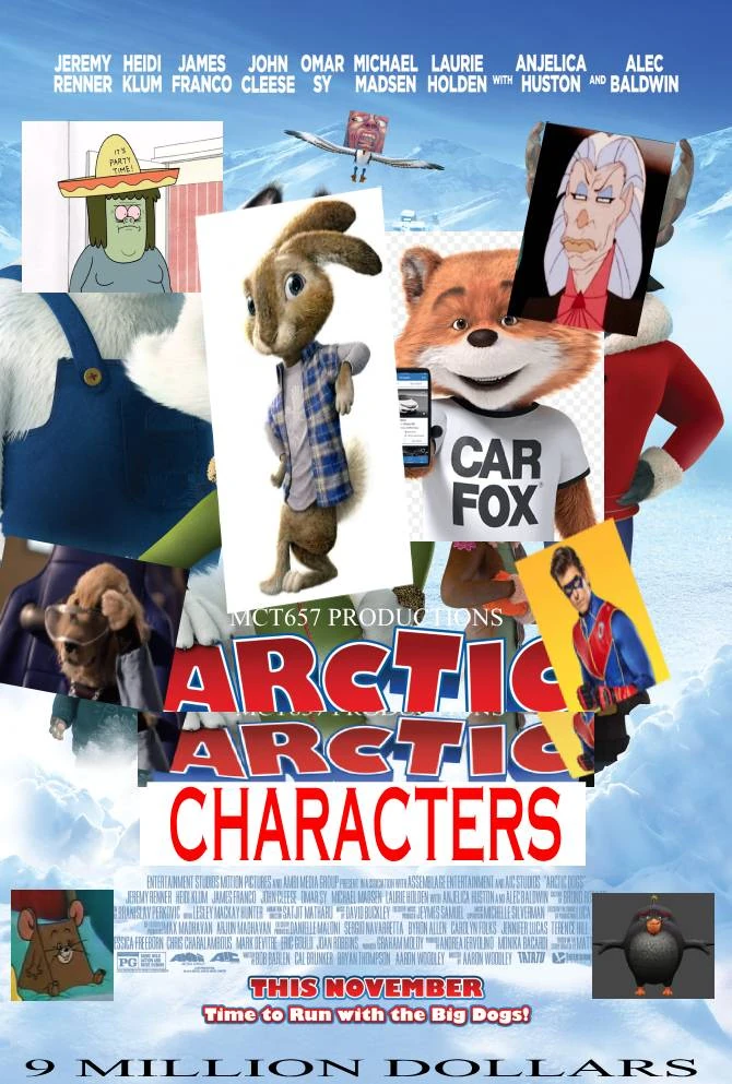 Arctic Arctic Characters - (MCT657 Style) | The Parody Wiki | Fandom