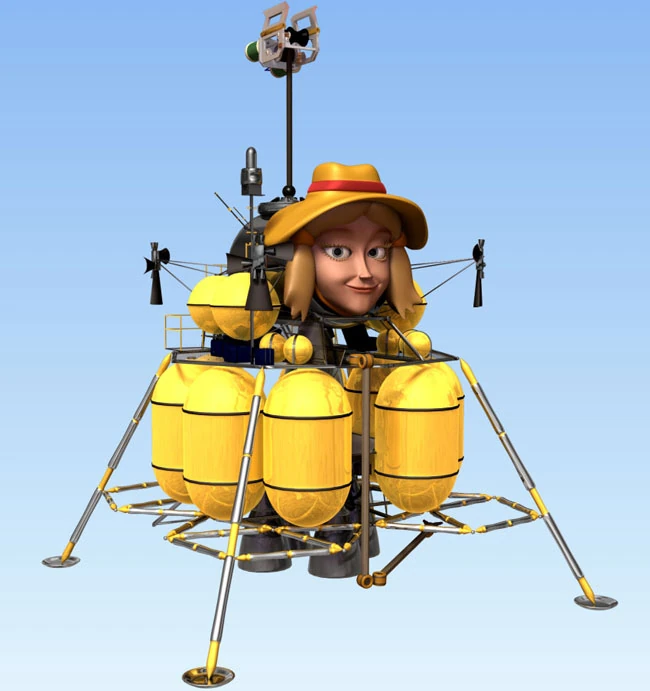 Nancy the Lunar Lander | The Parody Wiki | Fandom