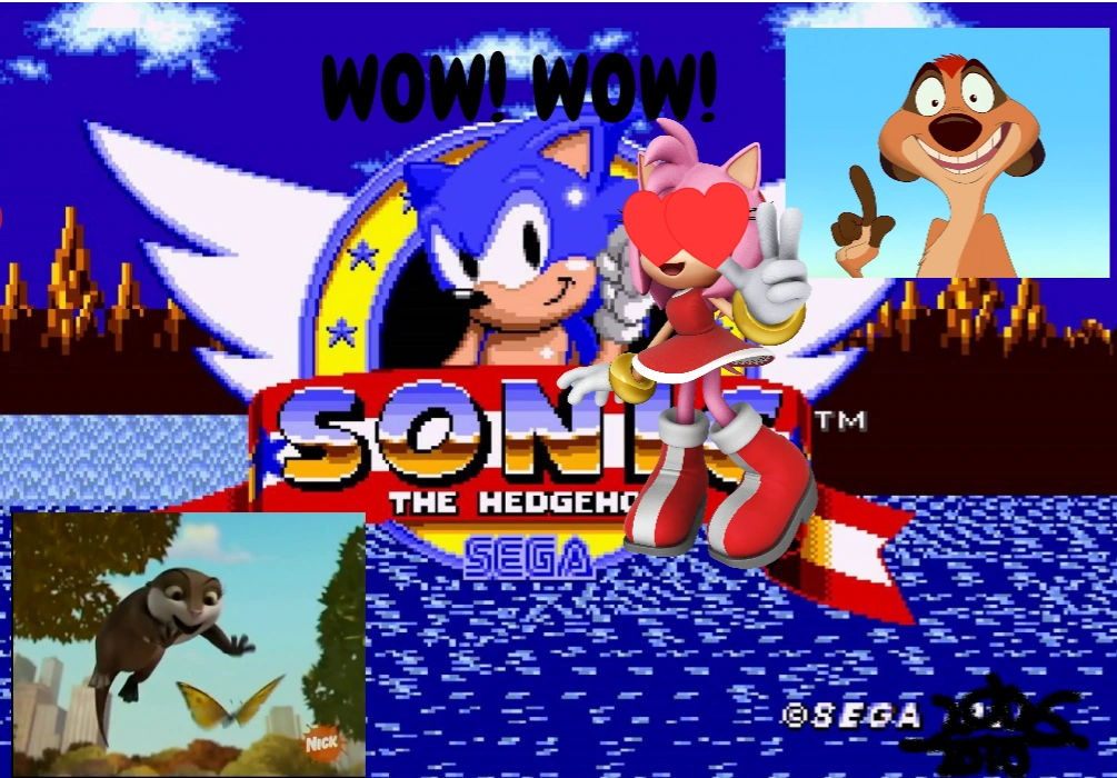 Wow! Wow! Sonic The Hedgehog | The Parody Wiki | Fandom