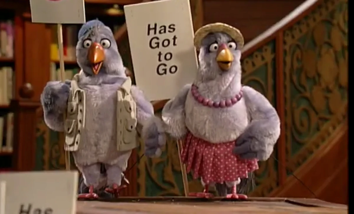 Walter and Clay Pigeon | The Parody Wiki | Fandom