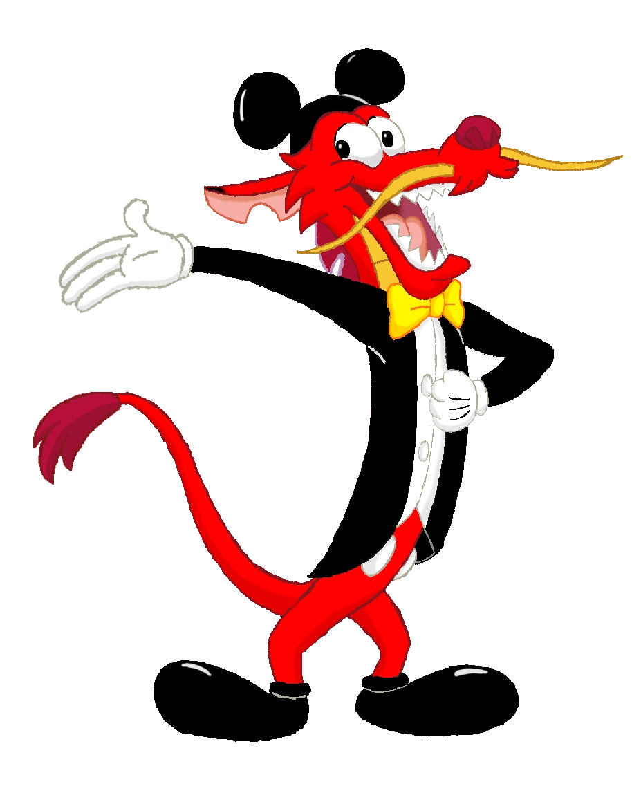 Mushu the Dragon (Mickey Mouse) | The Parody Wiki | Fandom