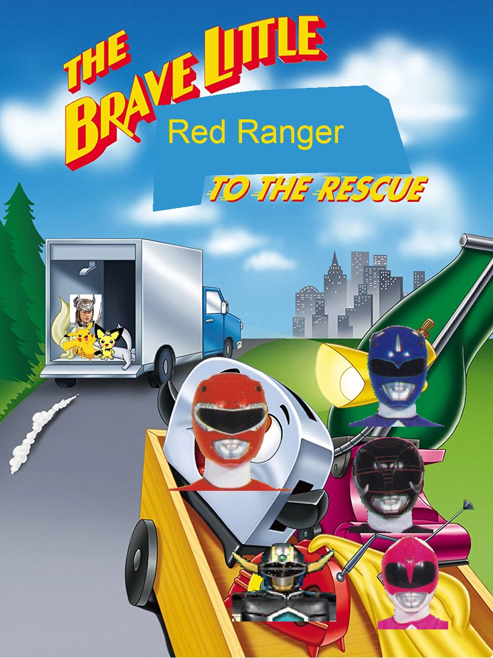 The Brave Little Red Ranger To The Rescue | The Parody Wiki | Fandom