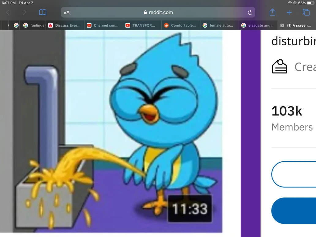 Baby Blue Bird (Elsagate) | The Parody Wiki | Fandom