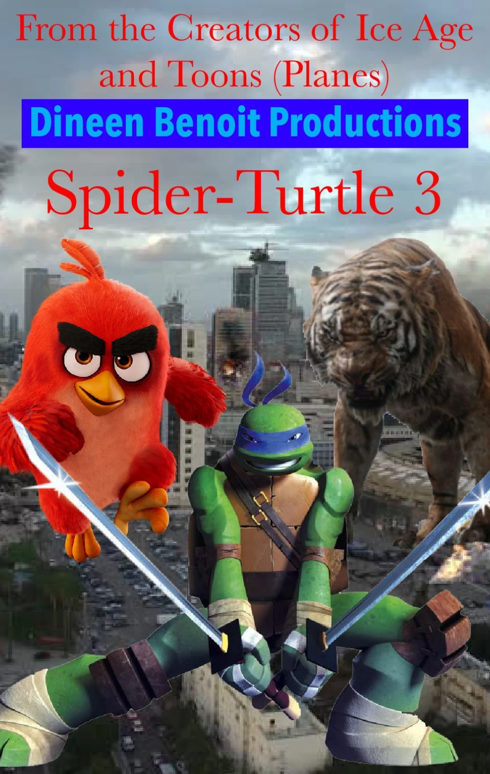 Spider-Turtle 3 (2007) | The Parody Wiki | Fandom
