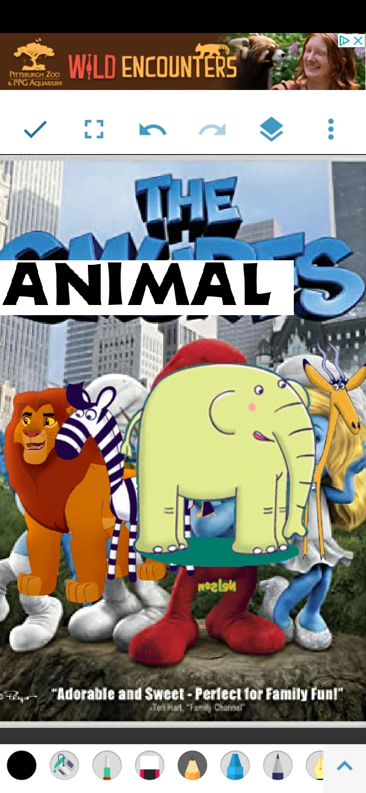 The Animals (The Smurfs) (GavenLovesAnimals Style) | The Parody Wiki ...