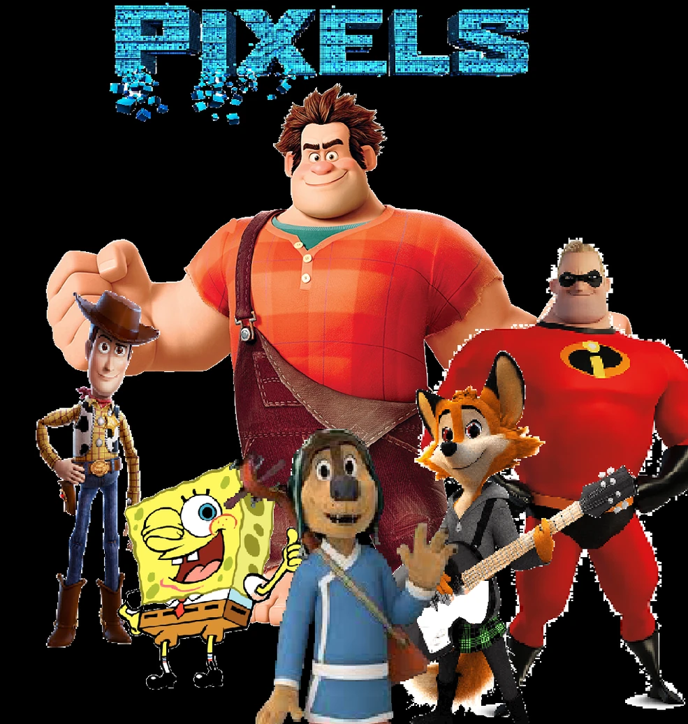 Pixels Movie Characters Names Pixel Animators' Hell Wiki