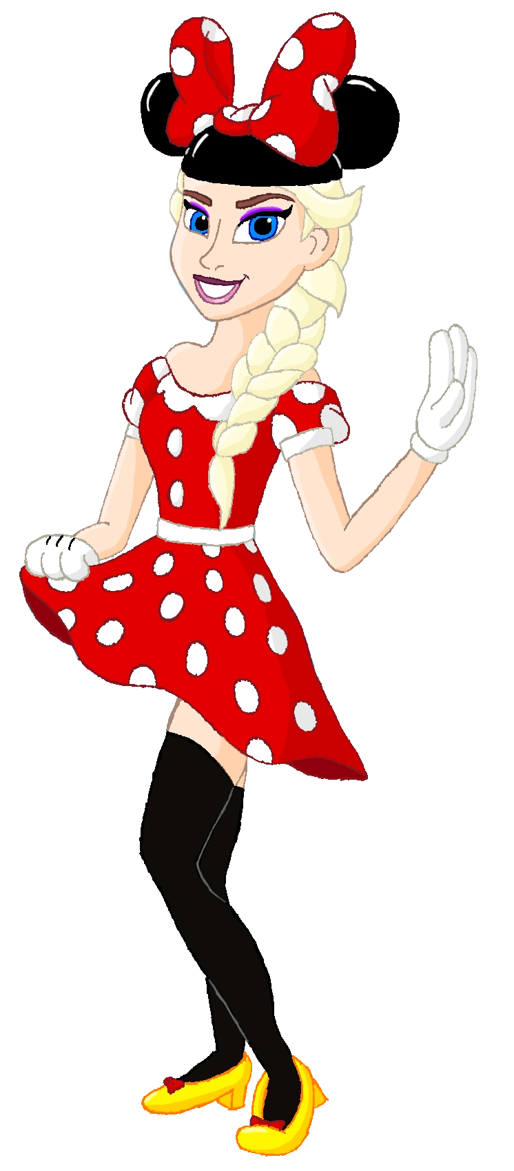 Elsa as Minnie Mouse (Aladdin) | The Parody Wiki | Fandom