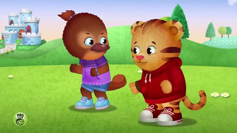 Jodi platypus looks at Daniel Tiger who is angry | The Parody Wiki | Fandom