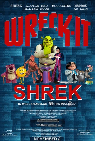 Wreck It Ralph Vs Shrek