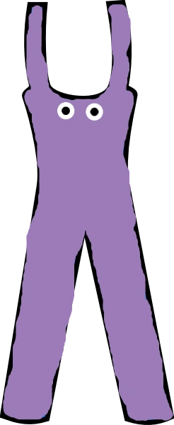 Fansome the Heather Purple Overalls | The Parody Wiki | Fandom