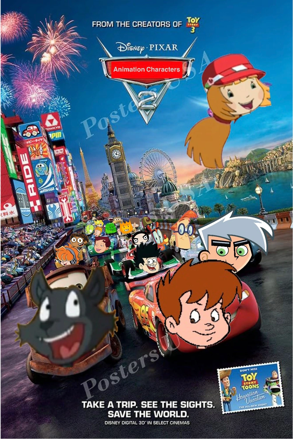 Animation Characters 2 (Cars 2) | The Parody Wiki | Fandom