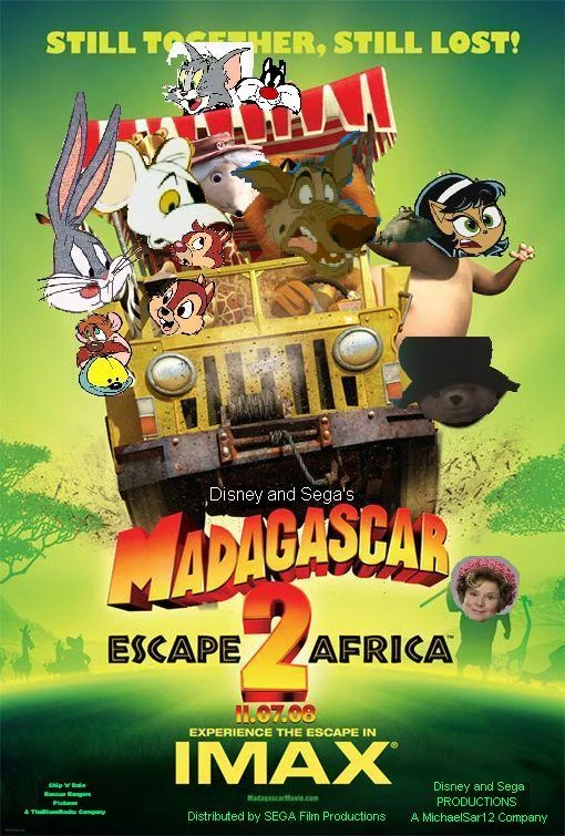 Madagascar: Escape 2 Africa (Disney and Sega Animal Style) | The Parody ...