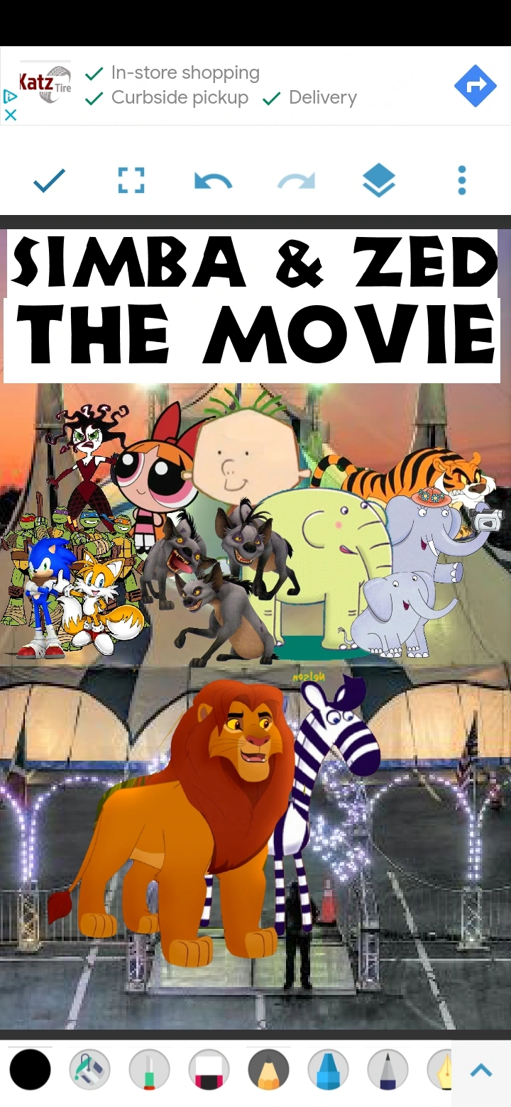 Simba and Zed: The Movie (GavenLovesAnimals Style) | The Parody Wiki ...