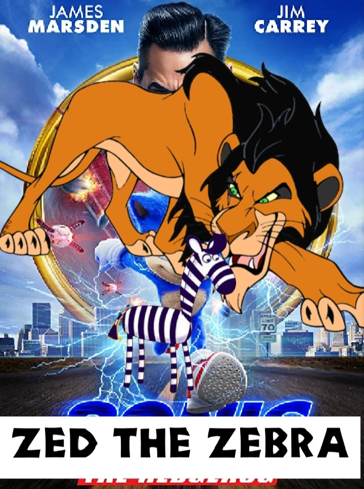 Zed the Zebra (Sonic the Hedgehog;2020) | The Parody Wiki | Fandom