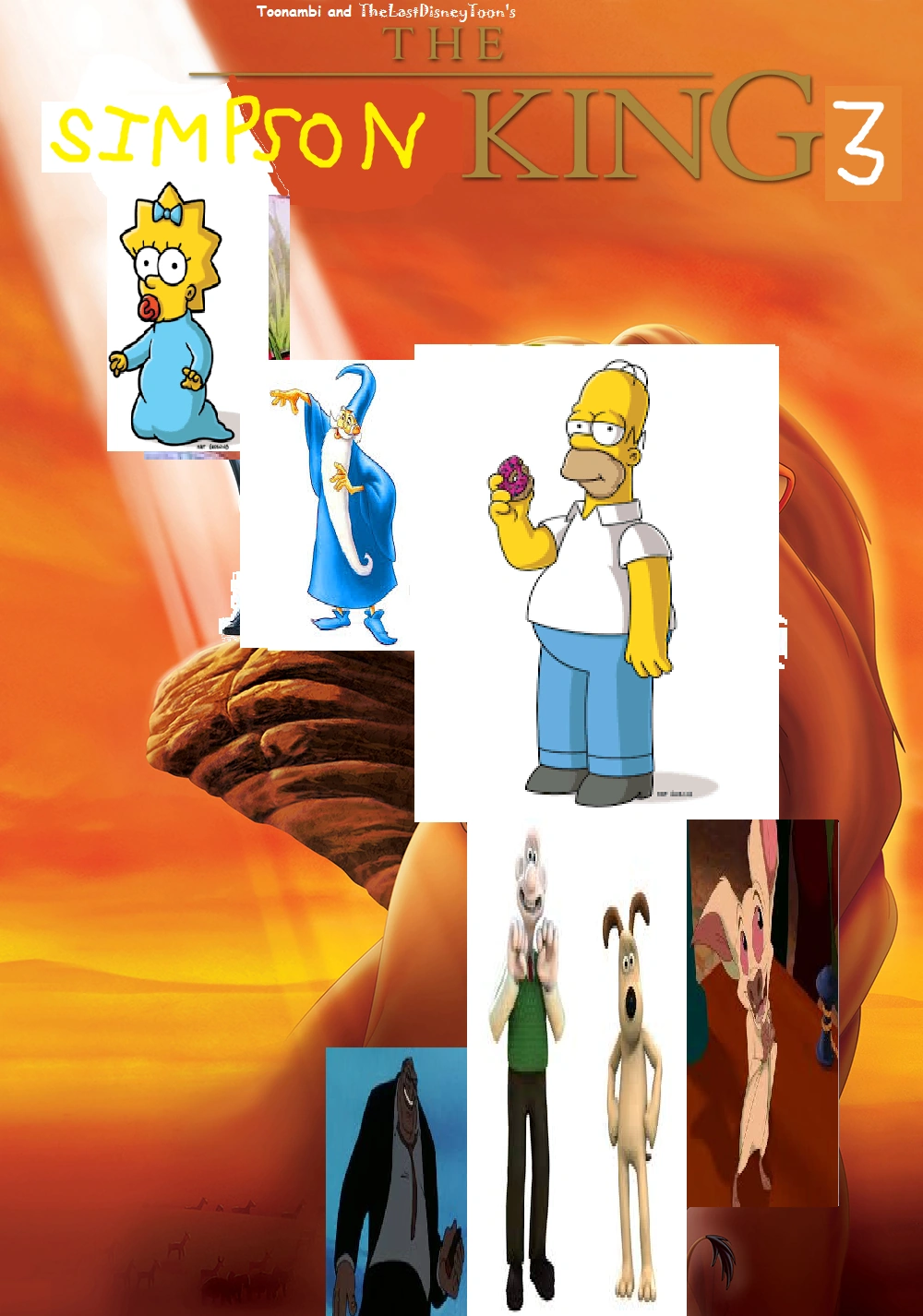 The Simpson King 3 (TheLastDisneyToon and Toonmbia Style) | The Parody ...