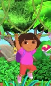 Svart Dora The Explorer Vine Dora The Explorer Backpack Map Boots