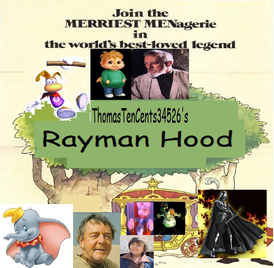 Rayman Hood (ThomasTenCents34526's Style) | The Parody Wiki | Fandom