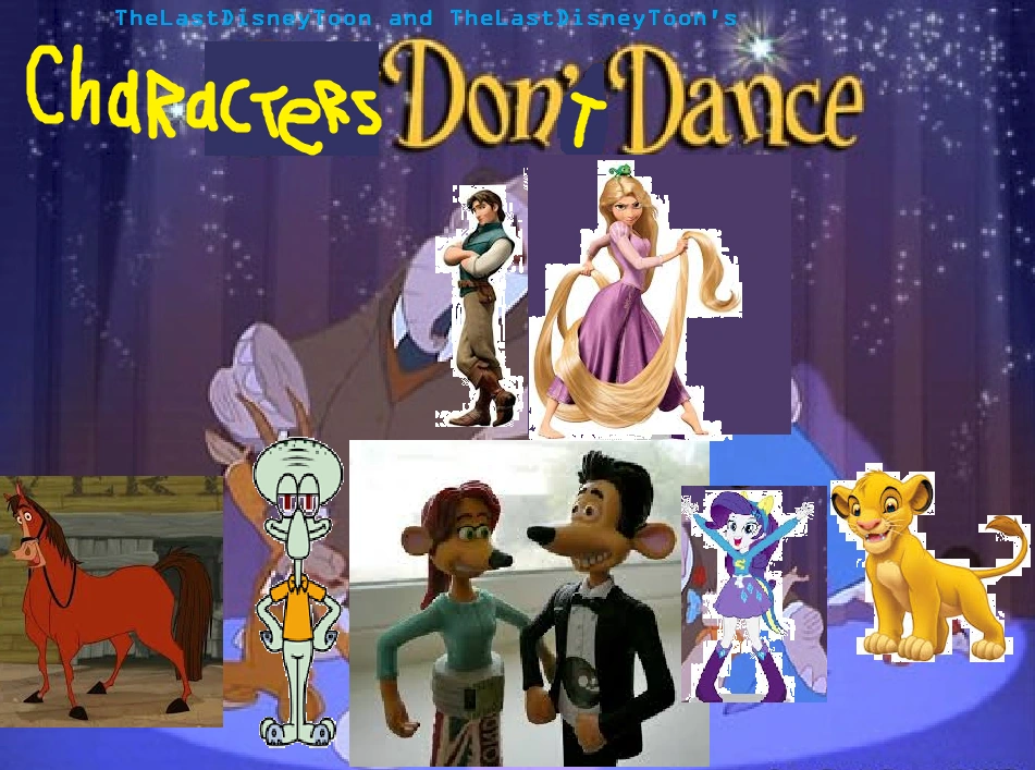 Characters Don't Dance | The Parody Wiki | Fandom