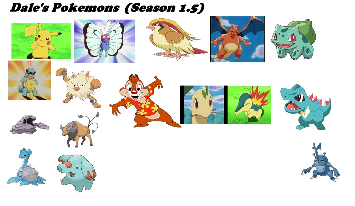 Dale's Pokemon (Ash Ketchum) | The Parody Wiki | Fandom
